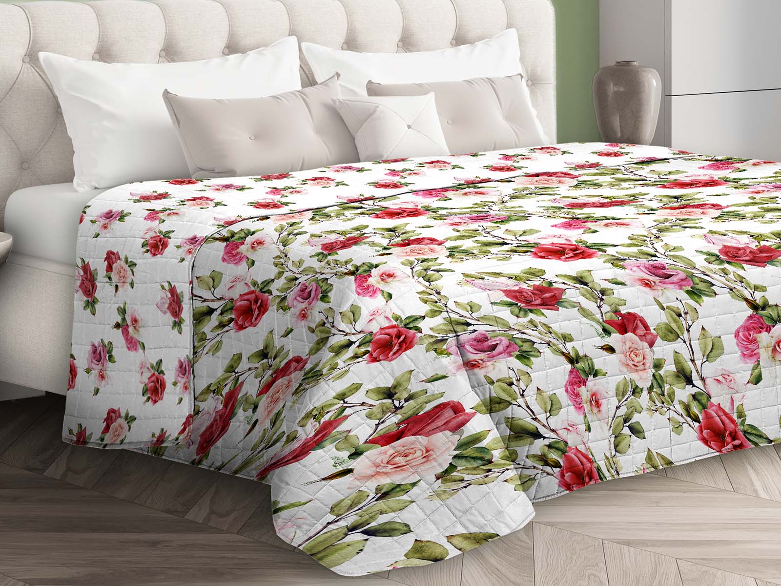 Microfibra st. digitale dis. rose - Daunex